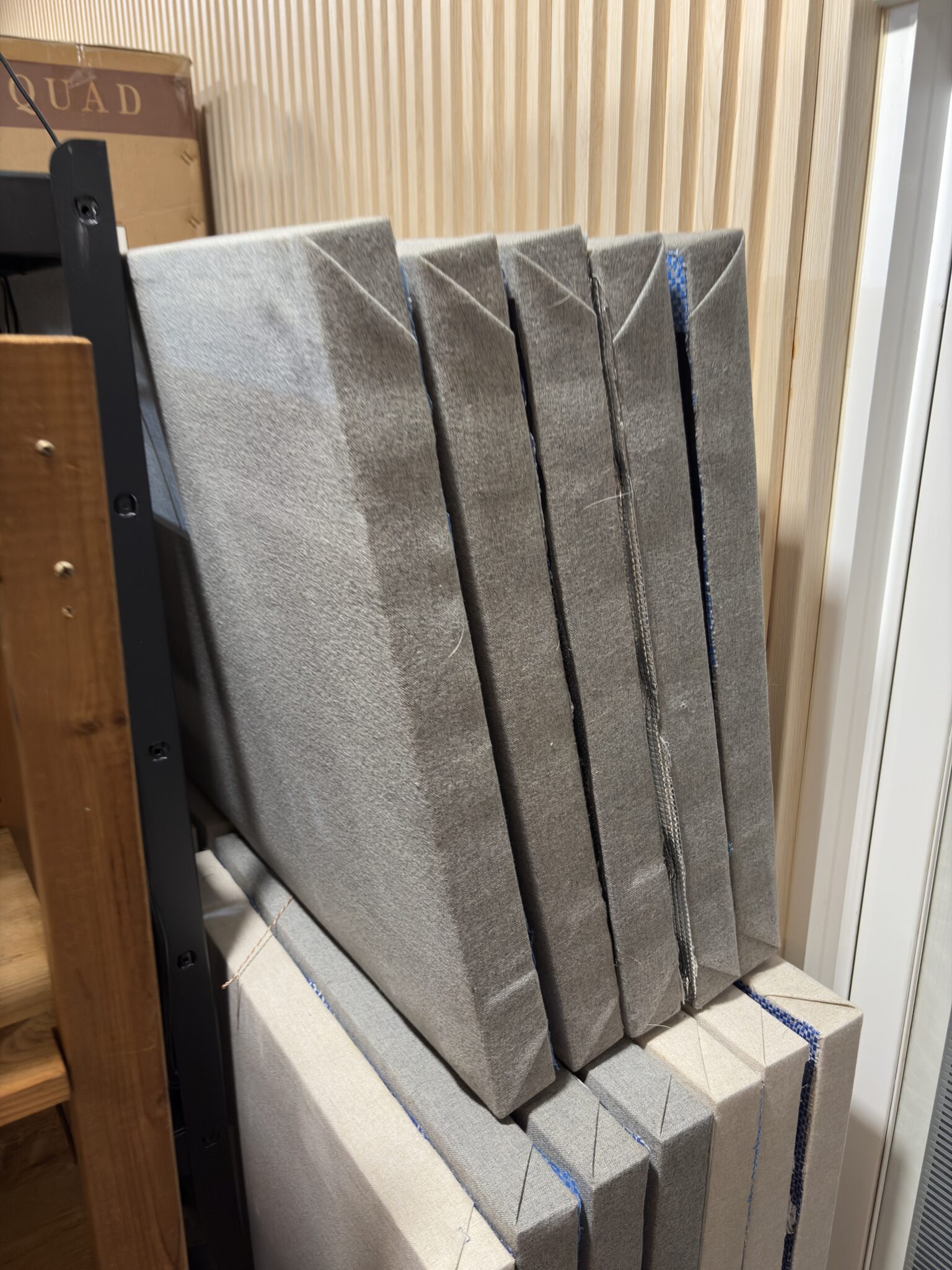 Premium 2ft x 4ft x 2″ Rockwool Sound Absorption Panels Studio Room ...